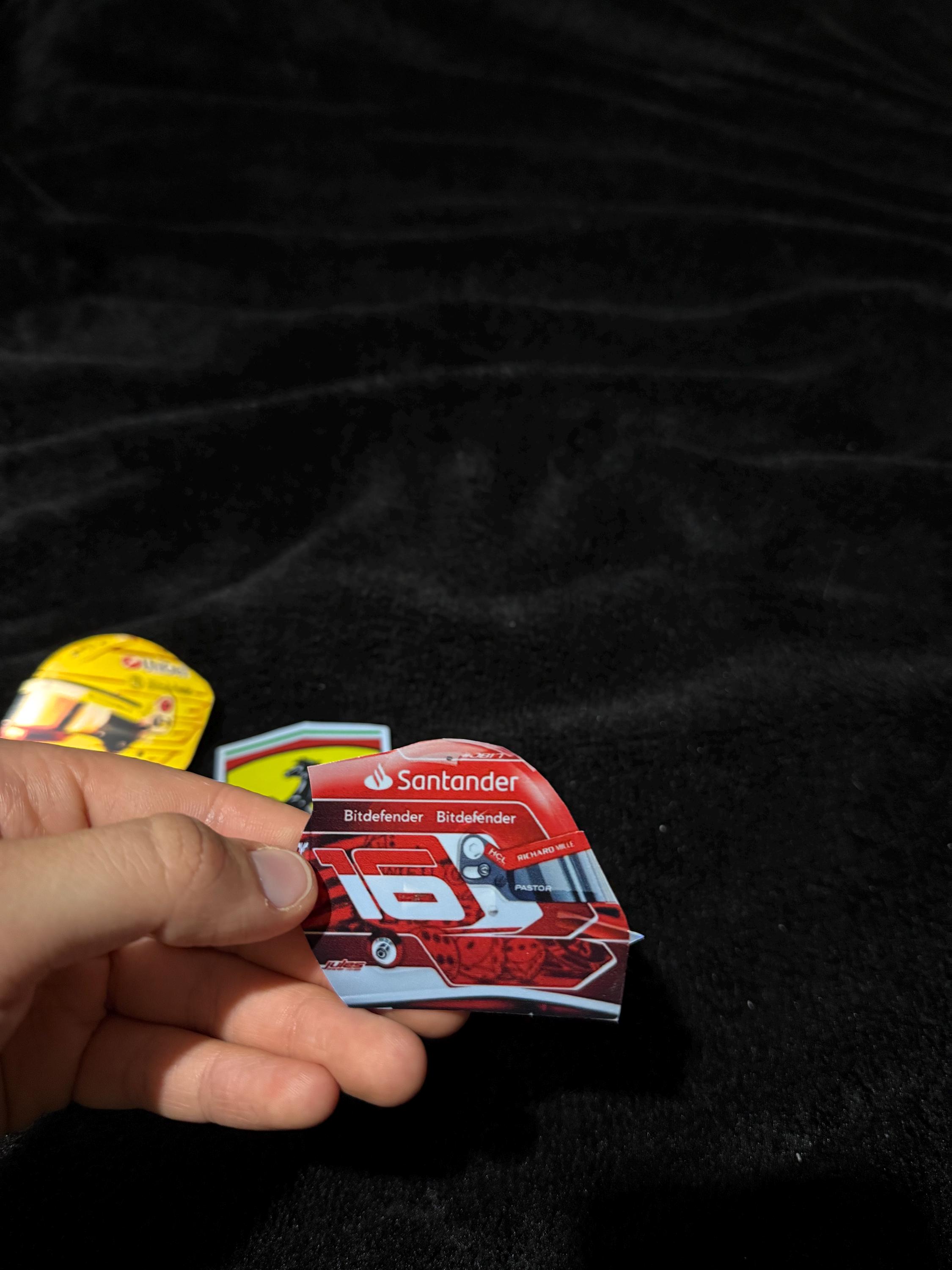 Ferrari F1 Sticker Set Formula 1 Driver Helmets - Etsy UK