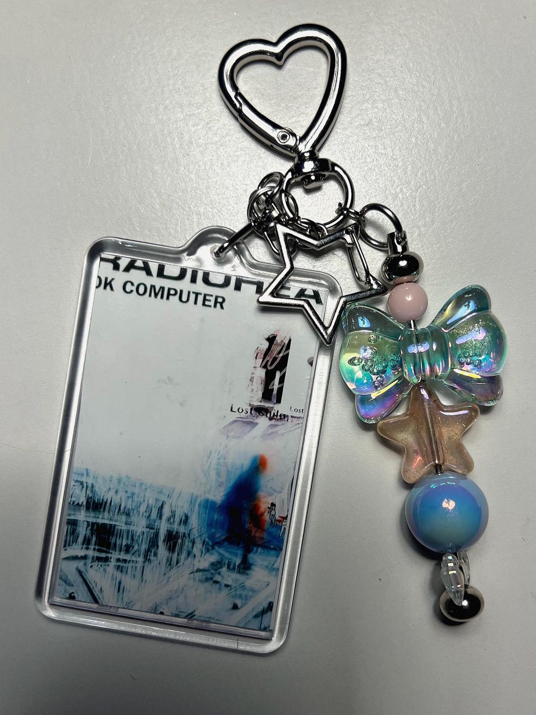 Radiohead “ok Computer” Keychain - Etsy