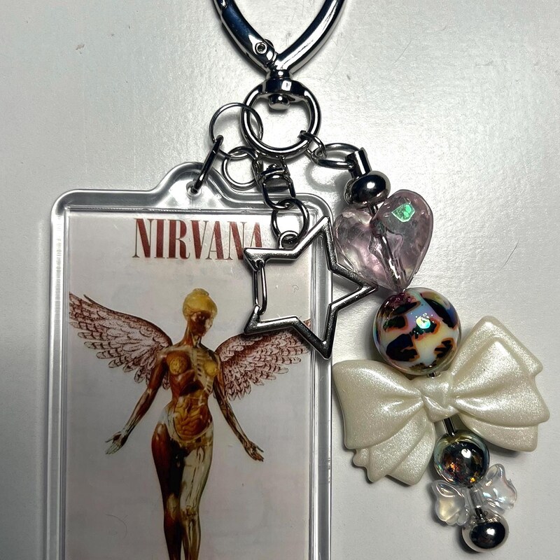 Nirvana Keychain - Etsy