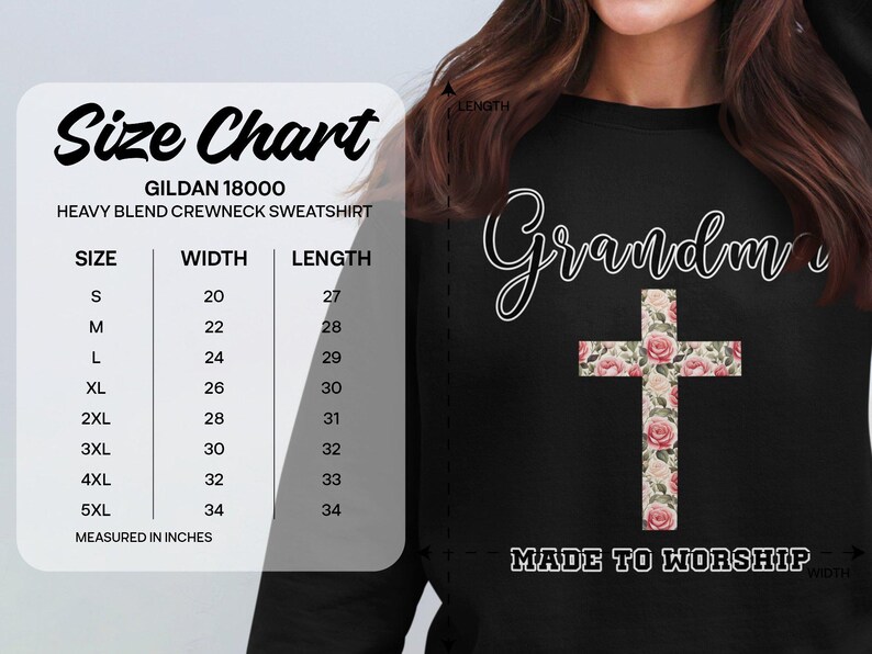 Grandma Made to Warship T-shirt, Religious Grandma Gift, Christian ...