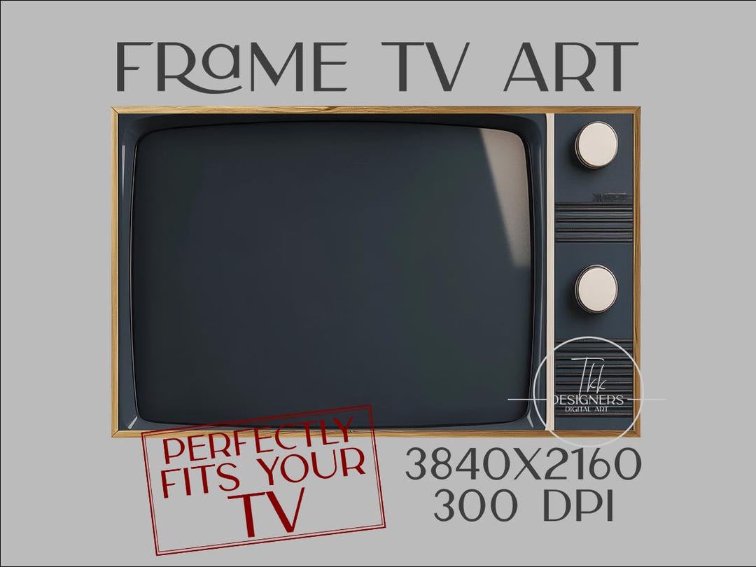 Retro TV Screen Art for Samsung Frame TV (digital Download) - Etsy