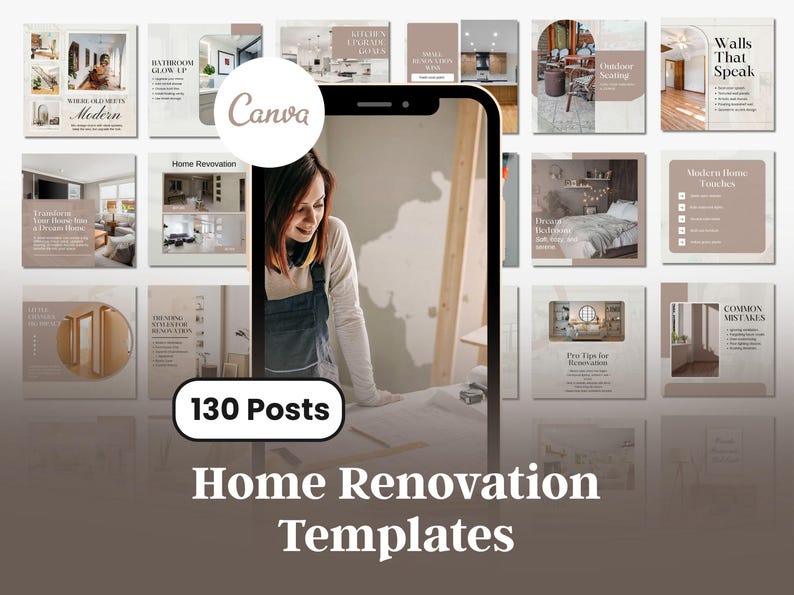 130 Home Renovation Templates, Improvement Project, Interior Home ...