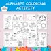 Coloring Pages of the Alphabet Coloring Pages for Preschoolers, an ...