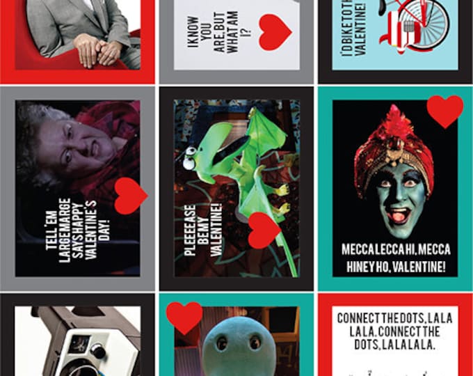 Pee-wee Herman Printable Valentines, Download and Print! - Etsy