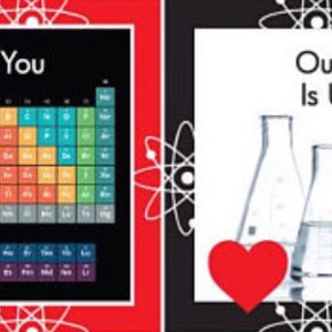 Science of Love Valentines Day Cards, Download and Print! - Etsy