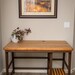Modern Butcher Block Top Desk - Etsy