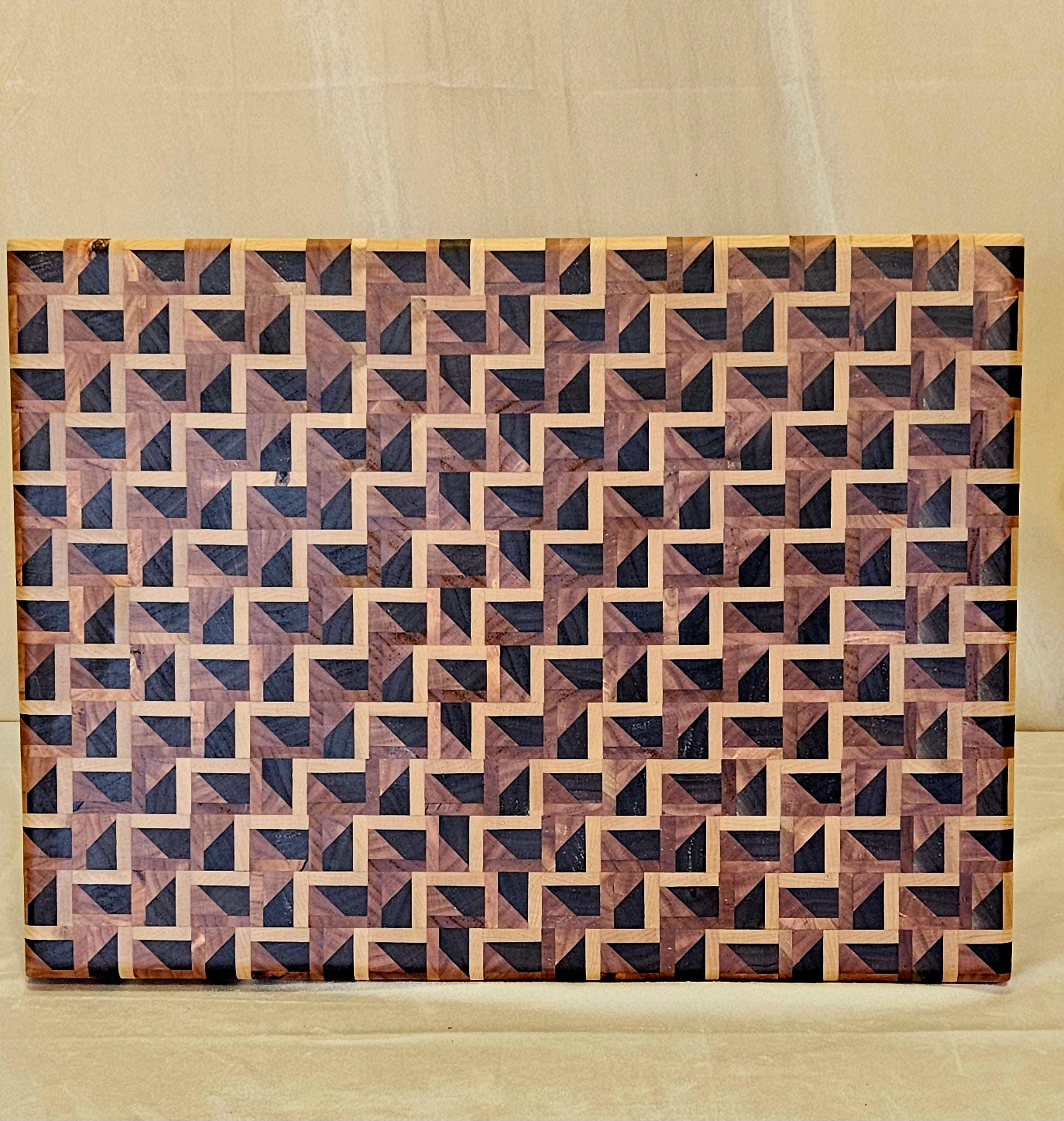 3D Optical Illusion Cutting Board - Etsy