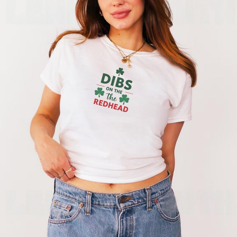 Dibs on the Redhead Baby Tee, the Perfect St. Patrick’s Day Baby Tee ...