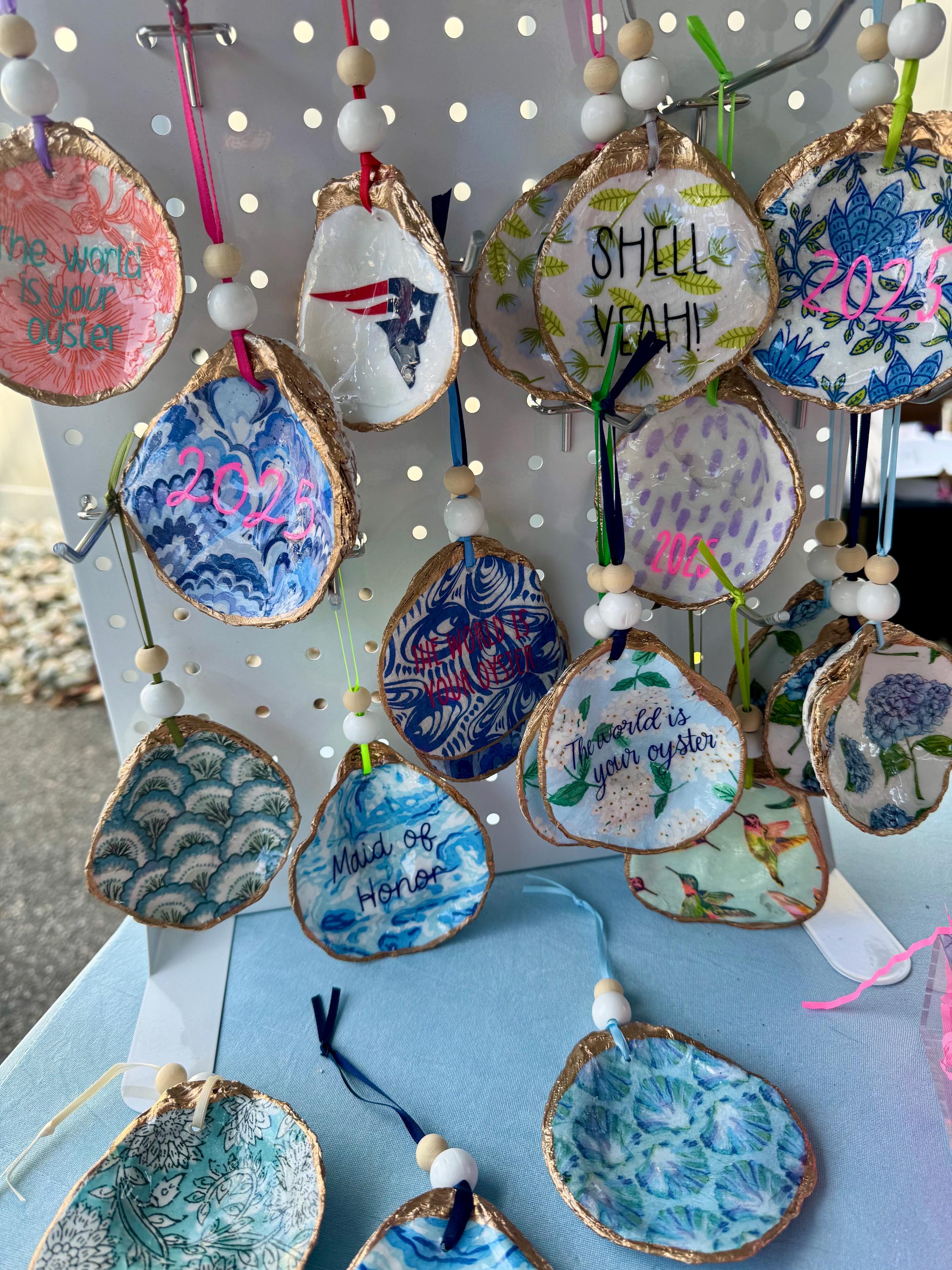 Gold Leaf Seashell Jewelry Dishes, Oyster Ornaments - Etsy
