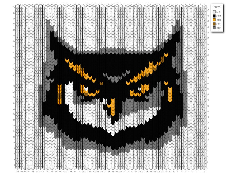 Custom Chunky Knit Graph Blanket - Etsy