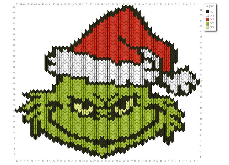 Custom Chunky Knit Graph Blanket - Etsy