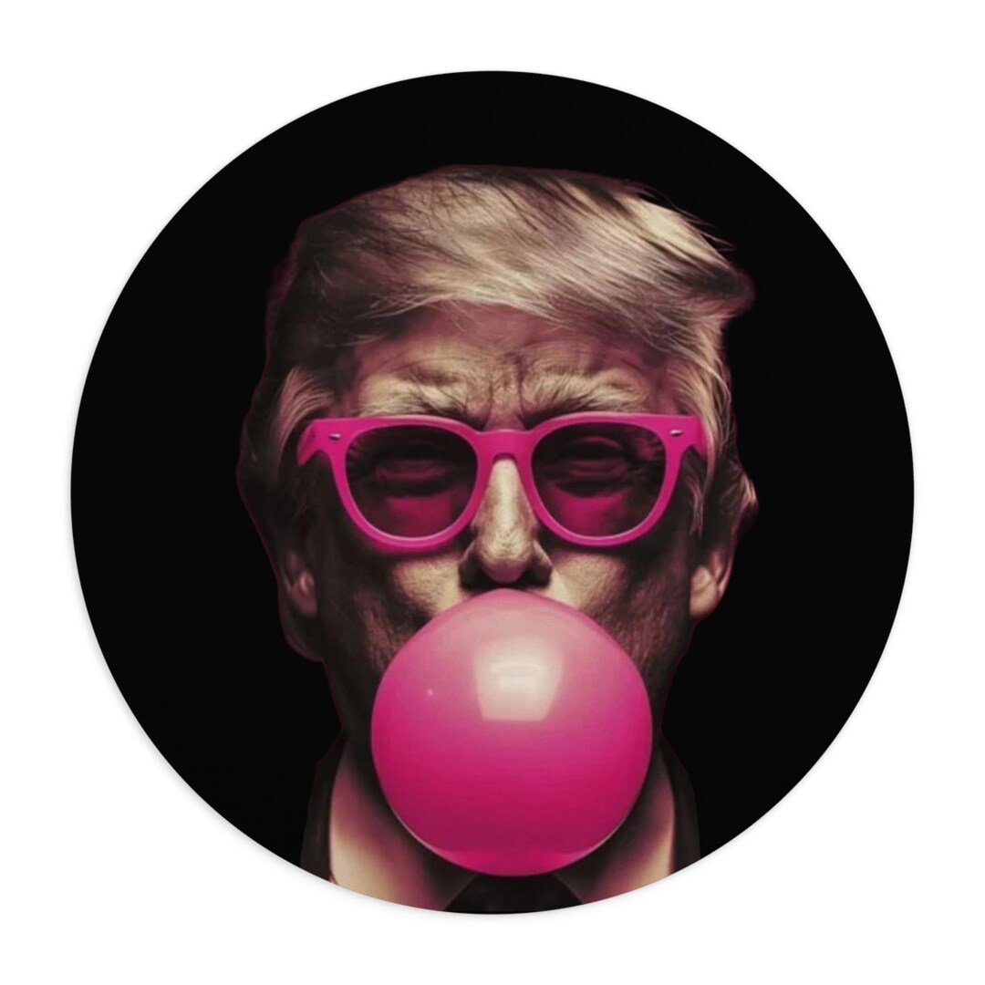 Trump MAGA Bubble Gum Republican Cute Pink Mouse Pad - Etsy