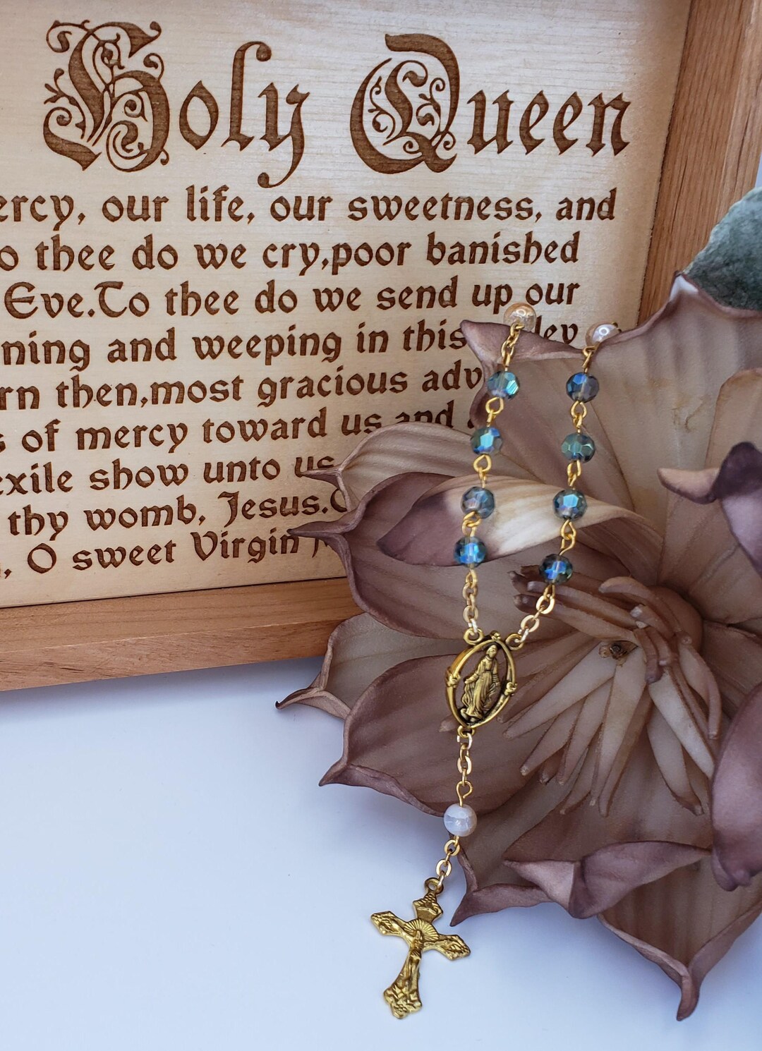 Little Crown of the Blessed Virgin Mary Chaplet - Etsy