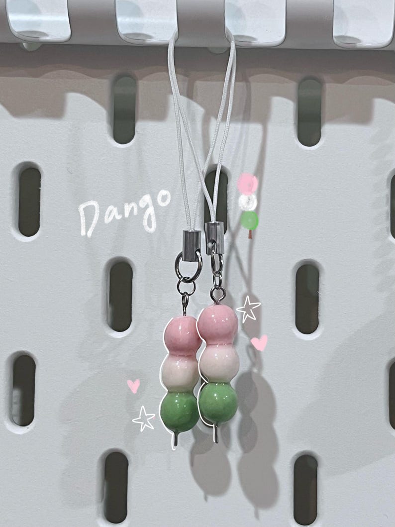 Asian Snacks Clay Phone Charms - Etsy