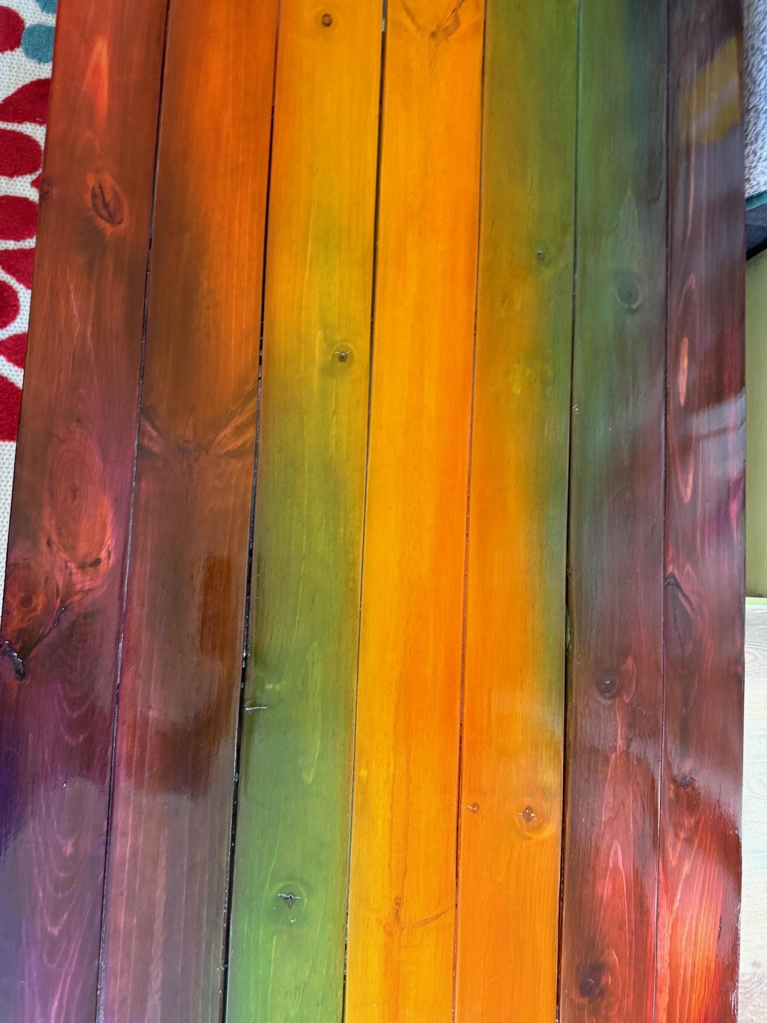 Rainbow Bridge Coffee Table - Etsy