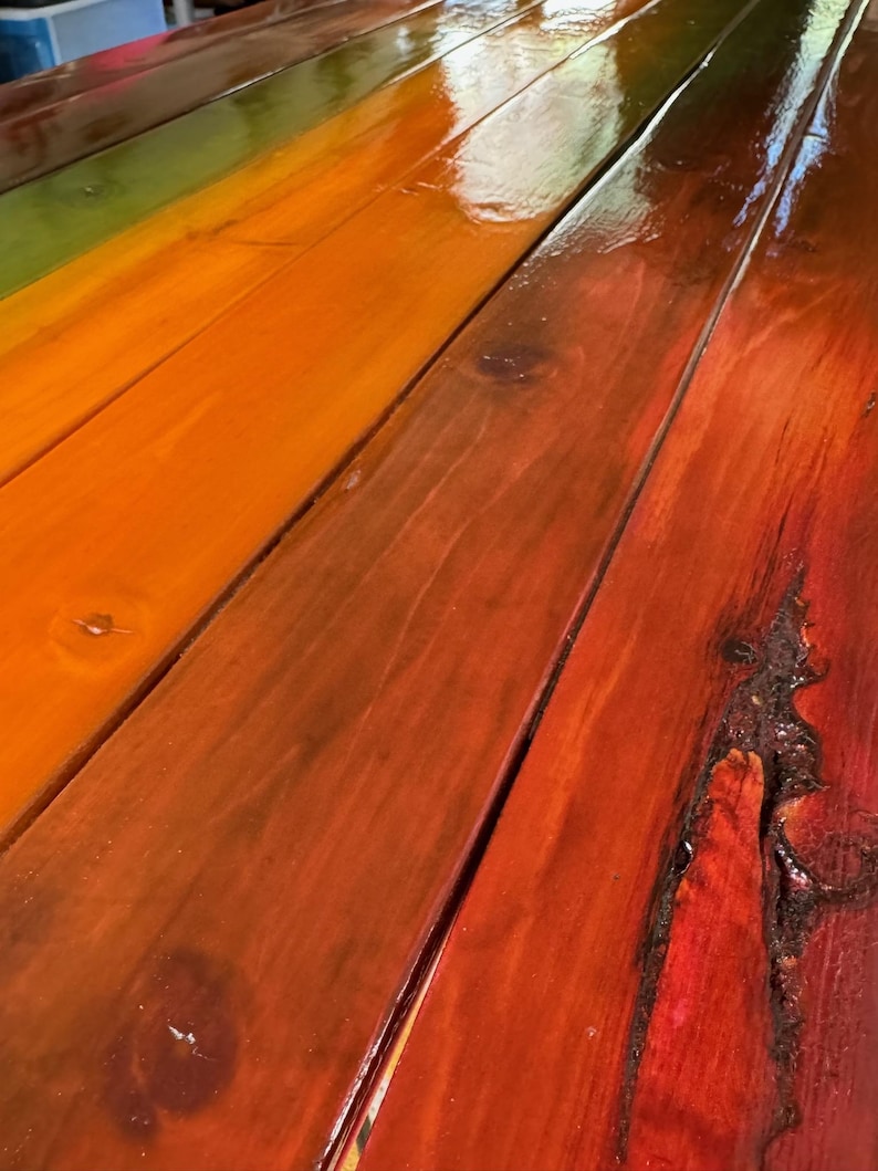 Rainbow Bridge Coffee Table - Etsy