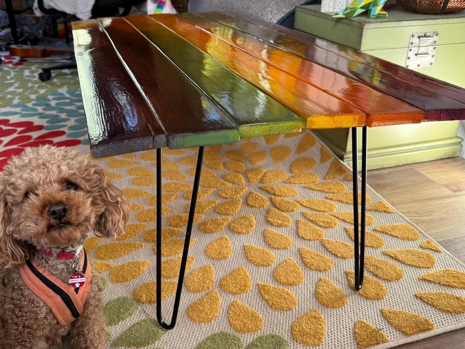 Rainbow Bridge Coffee Table - Etsy