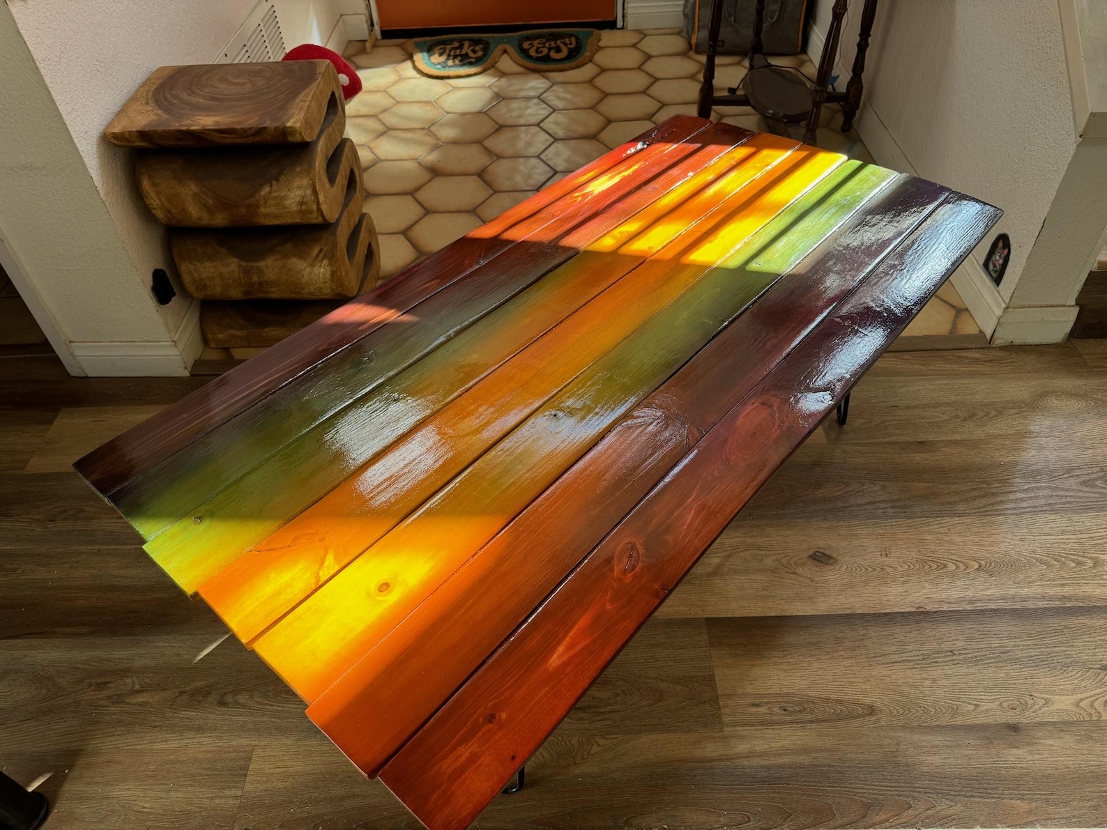 Rainbow Bridge Coffee Table - Etsy