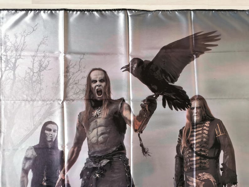 BEHEMOTH Band Photo Flag cloth Poster Banner Tapestry Death Black Metal ...