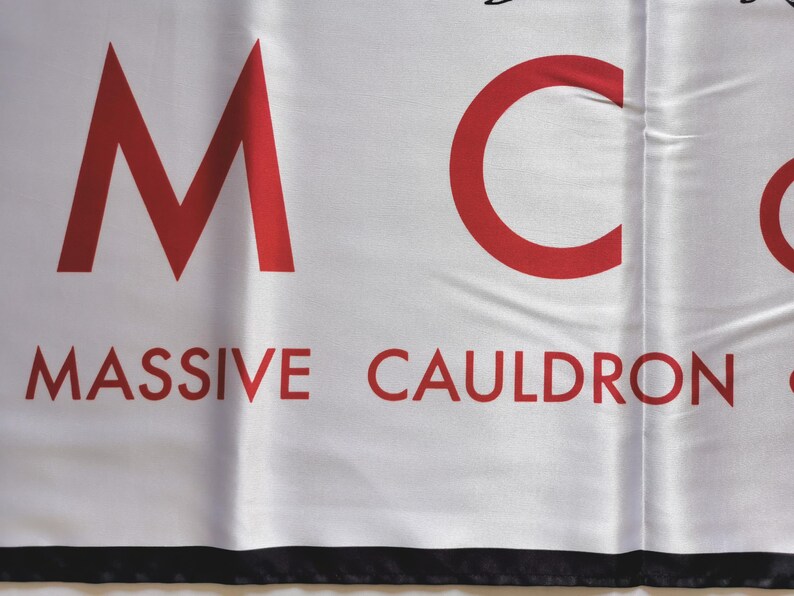 1349 Massive Cauldron of Chaos Flag cloth Poster Banner Tapestry Black ...