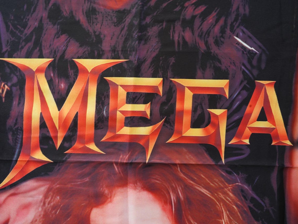 MEGADETH Band Photo Flag cloth Poster Banner Tapestry Thrash Metal Dave ...