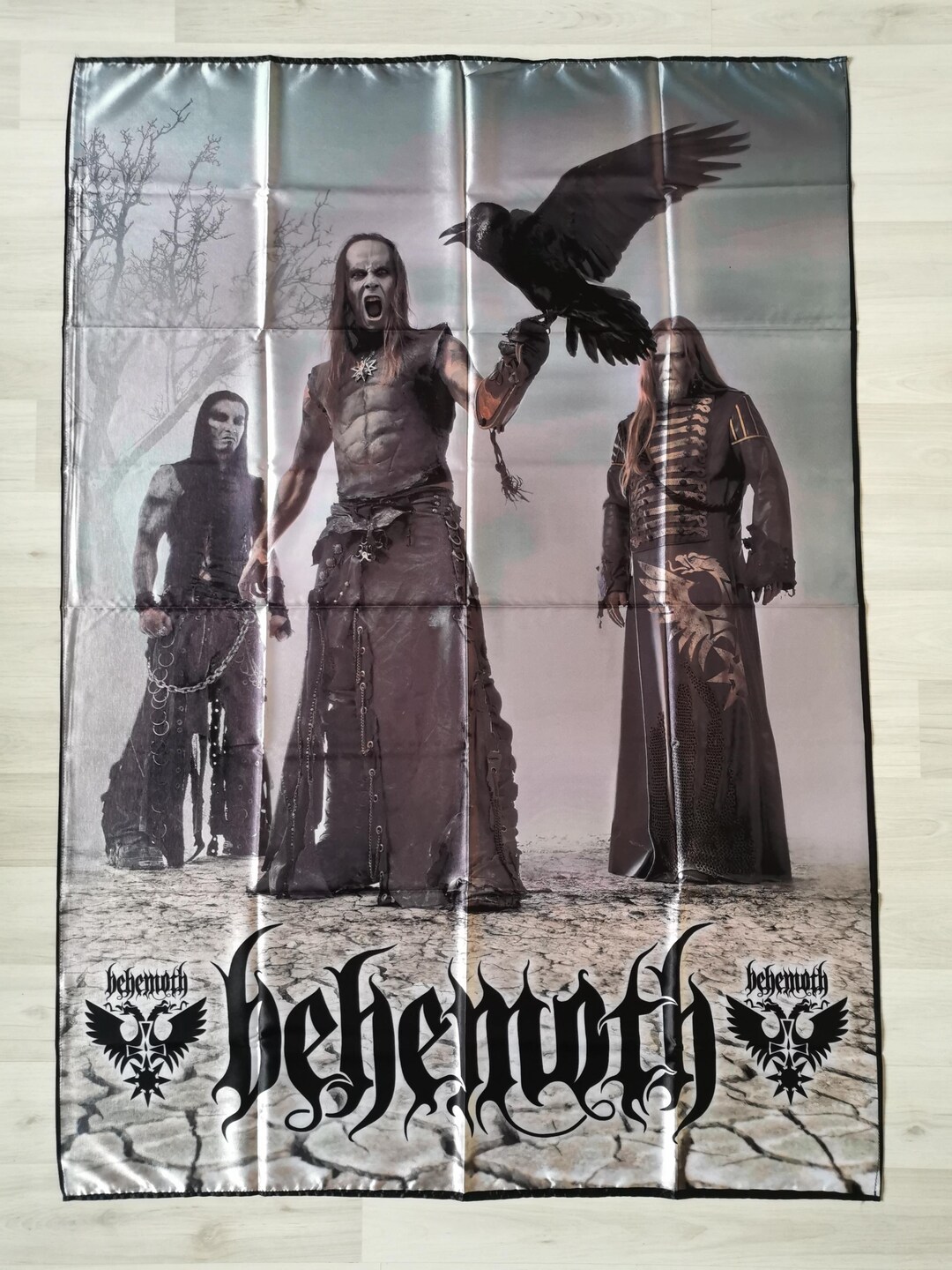 BEHEMOTH Band Photo Flag cloth Poster Banner Tapestry Death Black Metal ...