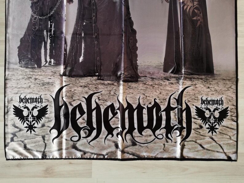 BEHEMOTH Band Photo Flag cloth Poster Banner Tapestry Death Black Metal - Etsy