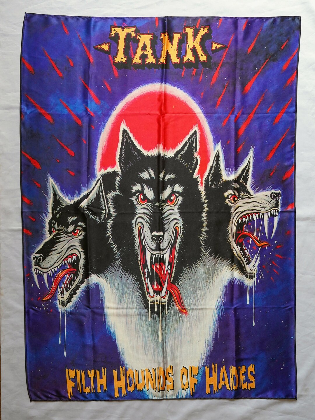 TANK Filth Hounds of Hades Flag cloth Poster Banner Tapestry Heavy ...