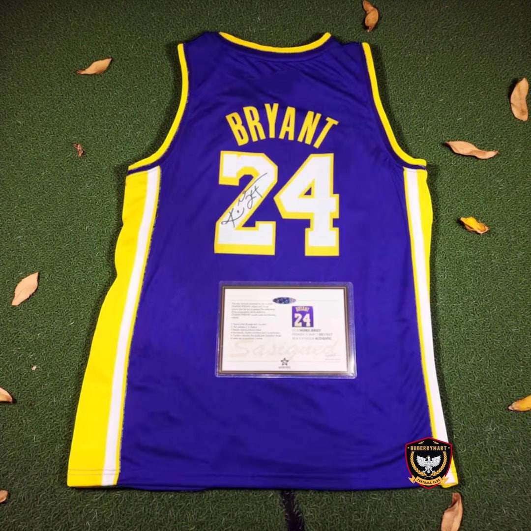 Kobe Bryant 24 Signed LA Lakers Jersey With COA - Read Descr - Etsy