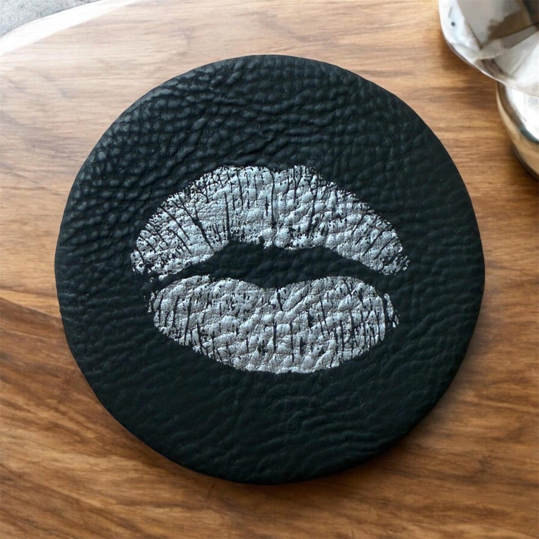 Personalized Leather Compact Mirror, Magnifying Makeup Mirror ...