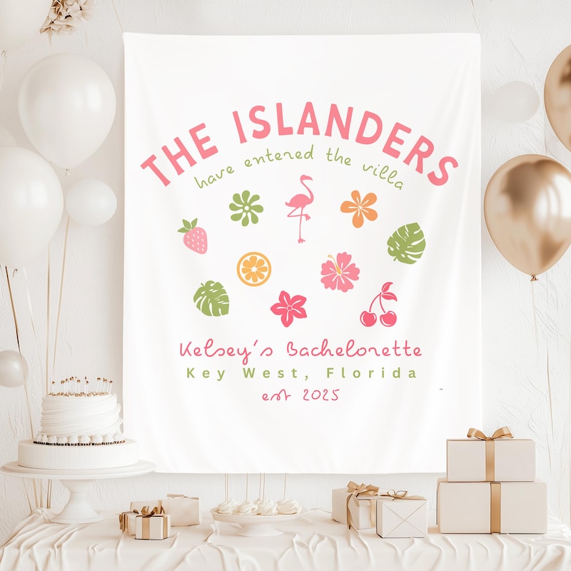 Love Island Backdrop - Etsy