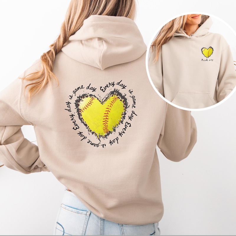 Softball Hoodies - Etsy