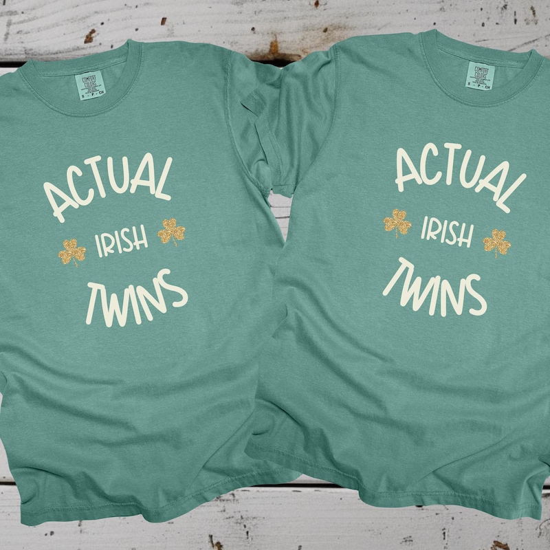 Irish Twin T Shirt - Etsy