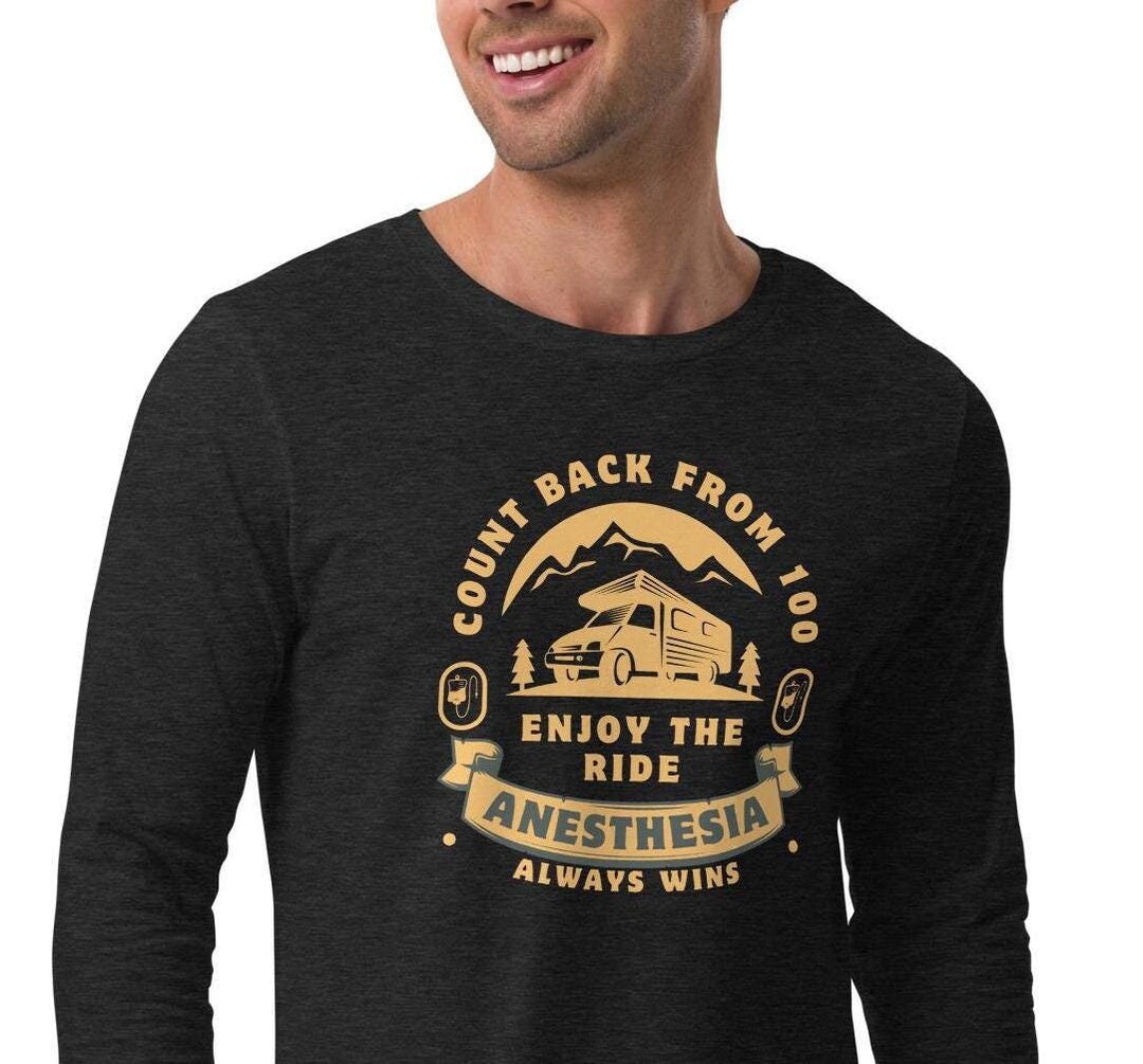 Count Back From 100 Anesthesia T-shirt, Anesthesiologist Gift, CRNA ...