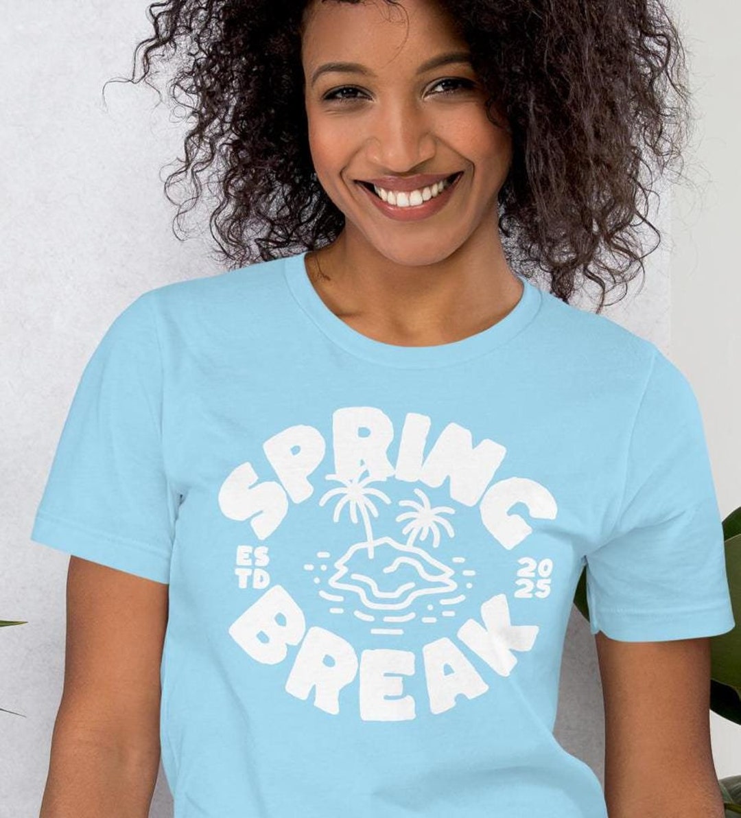 Matching Spring Break 2025 Unisex Tees, Squad Goals, Great for Family ...