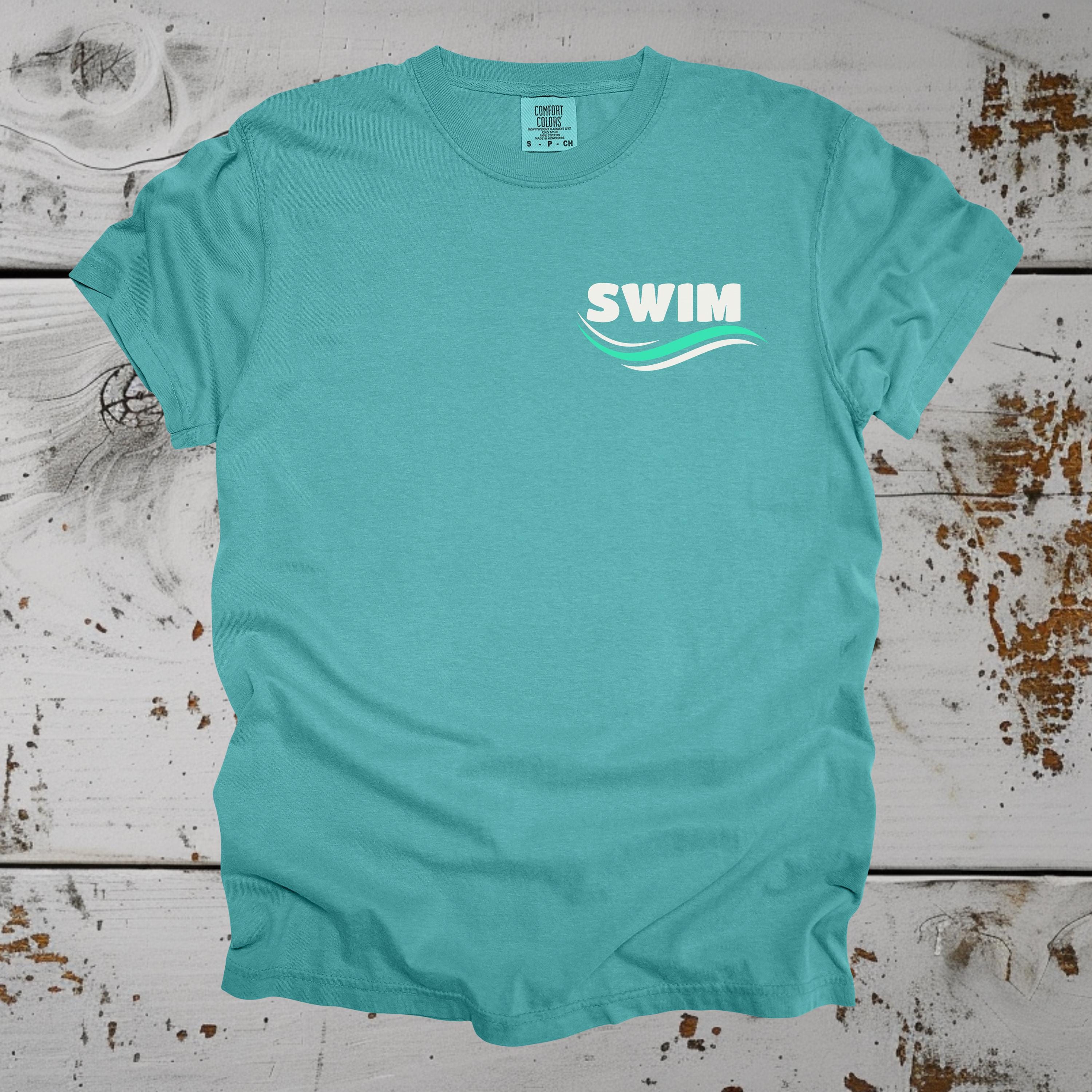 Comfort Colors Swim Shirt Custom Swimming Coach T-shirt Gift for ...