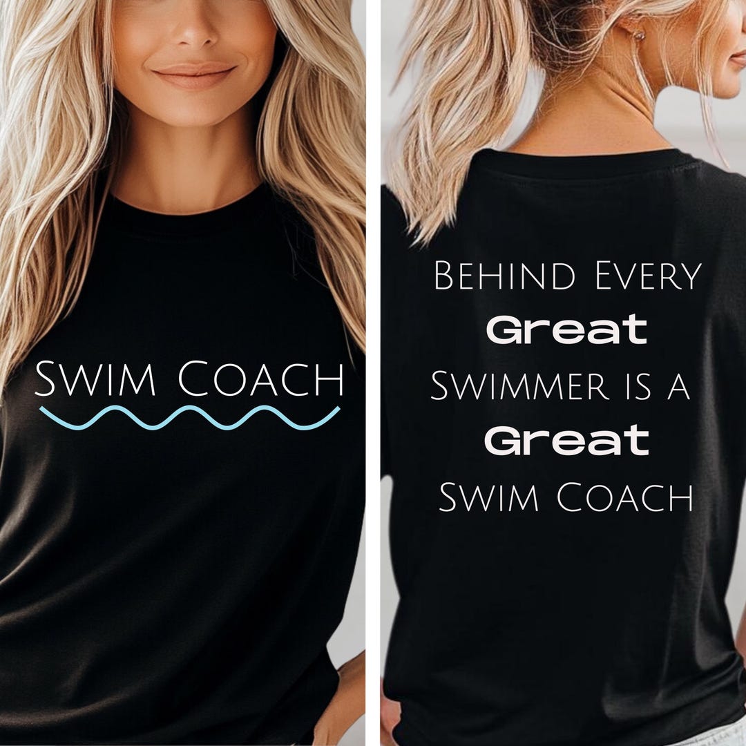 Swim Coach Shirt, Swim Coach T-shirt, Swim Coach Gift, Swim Coach ...