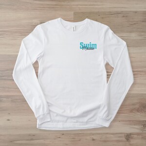 Custom Swim Shirt Personalized Swimming Long Sleeve Tshirt Competitive ...