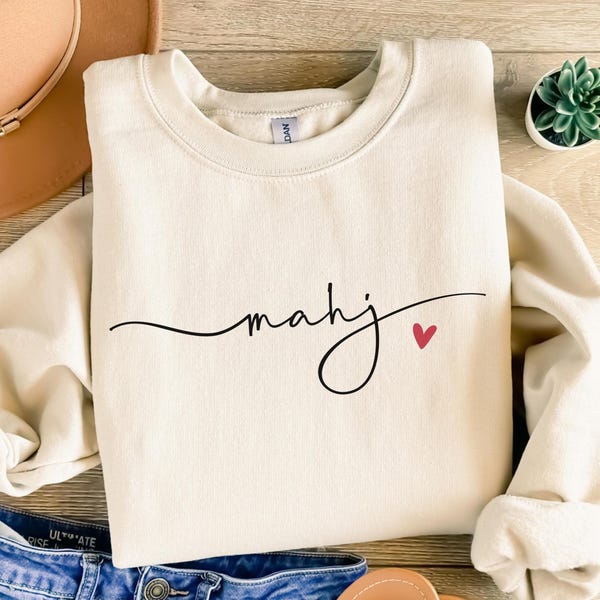 Mahjong Saying Sweatshirt - Etsy