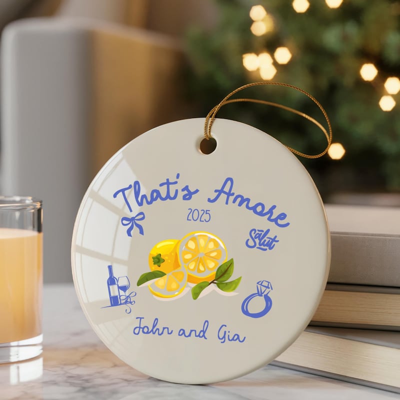 Married in Italy Ornaments - Etsy