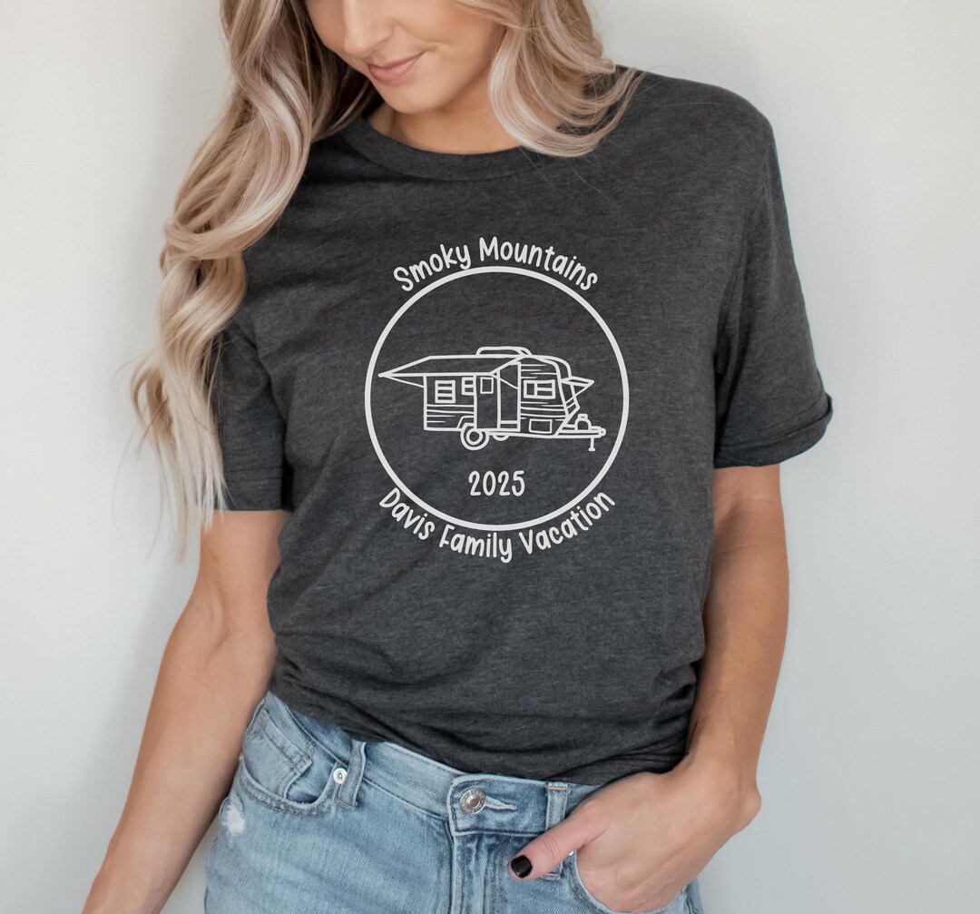 Camping Family Vacation Shirts Custom Family Vacation Tee RV Vacation ...