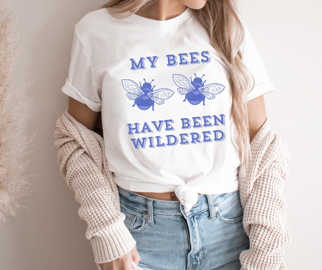 Funny Bee Shirt Honeybee Tshirt Funnies Animal Shirt Word-play Funny ...