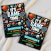 Sports Birthday Invitation, Game Time Theme (editable, Instant Download ...