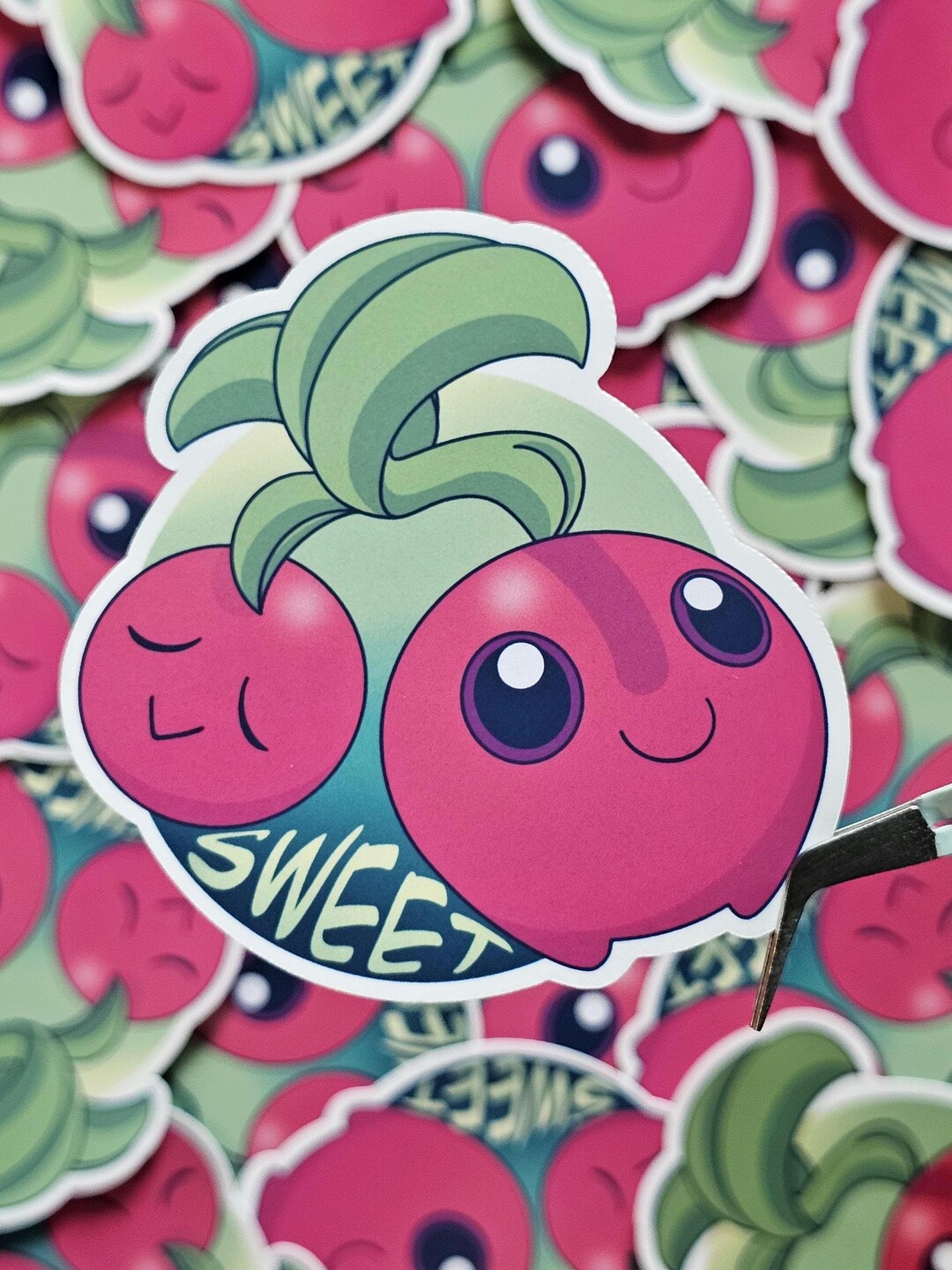 Sweet Cherubi Sticker - Etsy