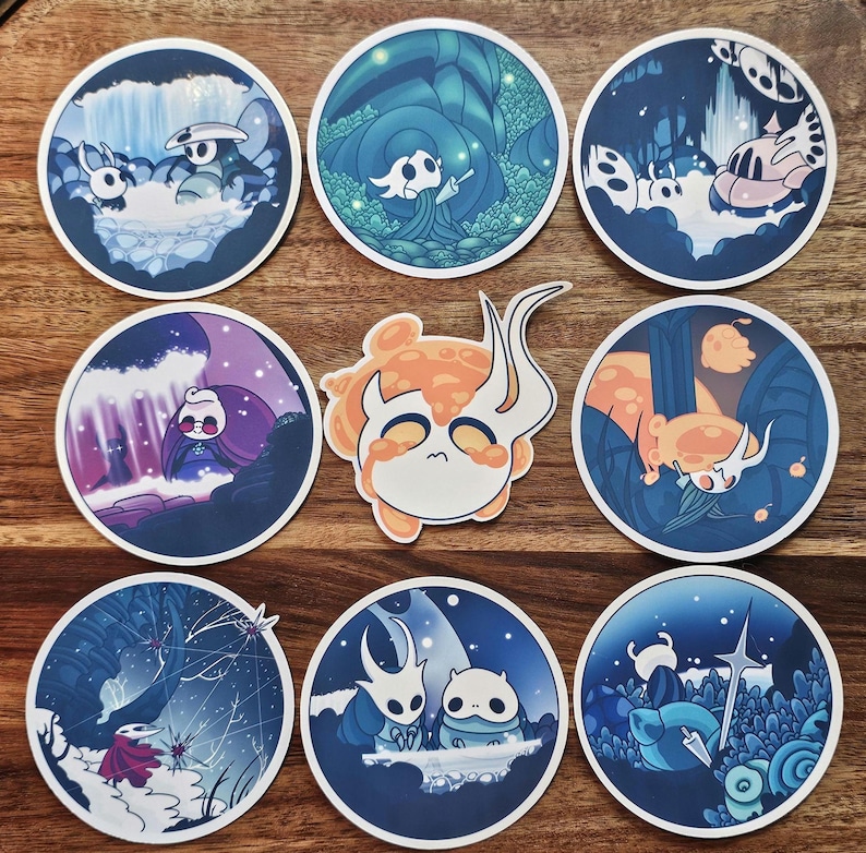 Hollow Knight Sticker Set - Etsy