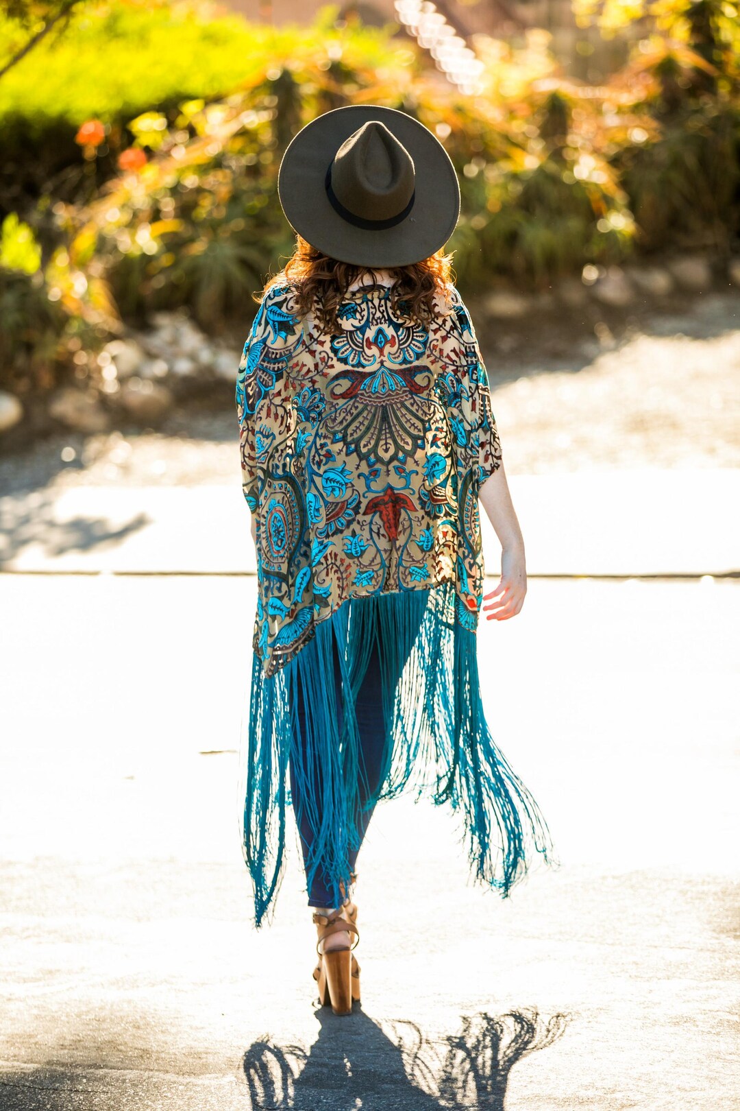 Desert Turquoise Fringe Tunic - Etsy