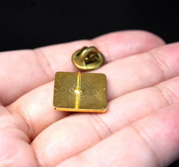 Vintage Scottish Television Logo Lapel Pin in Acrylic… - Gem