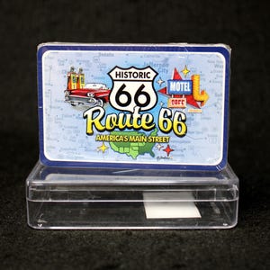 Historic ROUTE 66 America's Main Street Sealed Deck of Playing Cards in ...