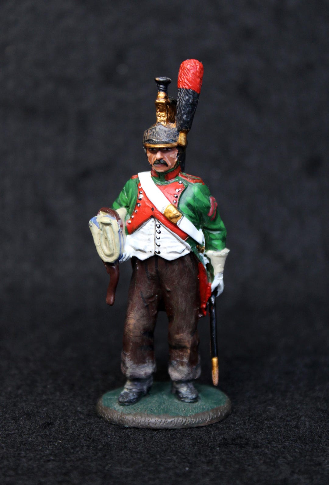 Vintage Del Prado French Dragoon Figure: Napoleon at War Series, Hand ...