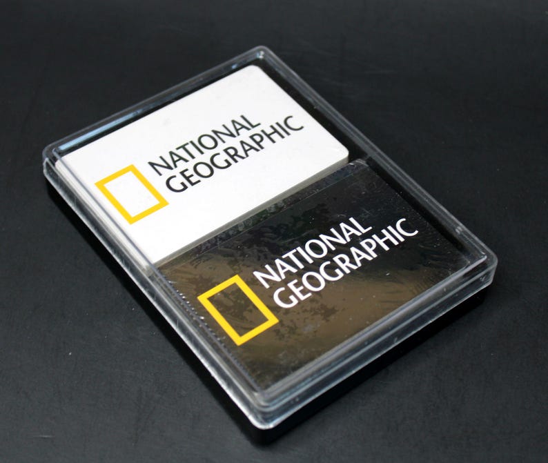 National Geographic Logo Double Deck of Playing Cards Sealed Decks in ...